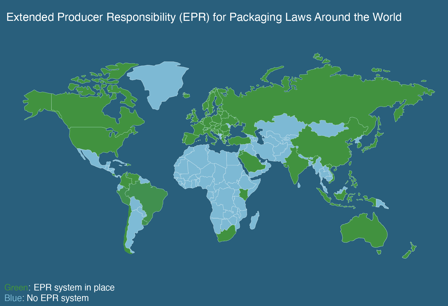 Packaging Laws and Regulations Dashboard