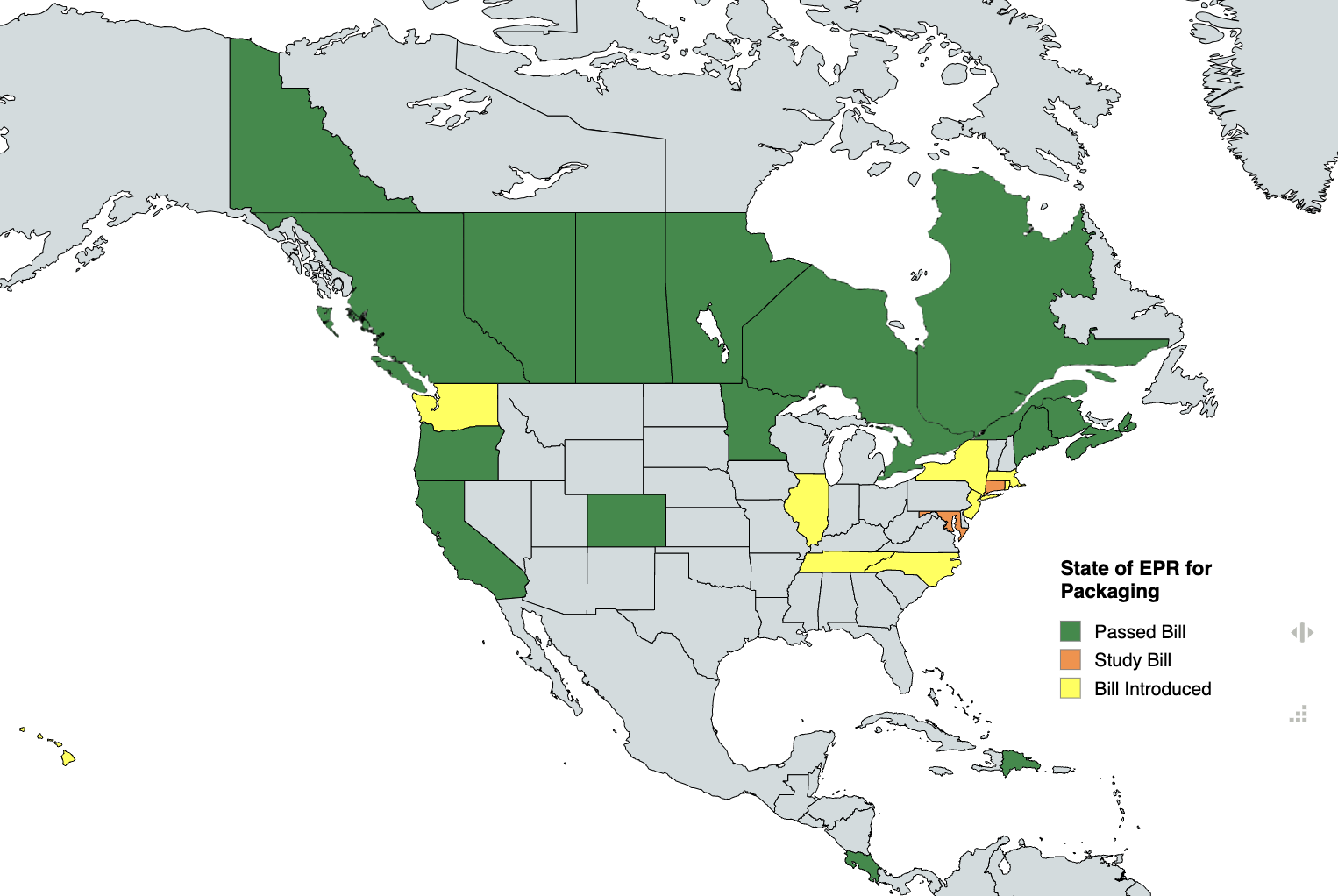 Exploring EPR for Packaging in North America